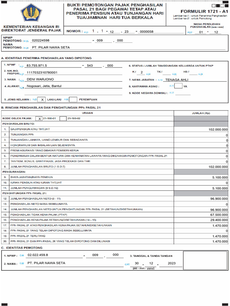 BP Deni Warjono | PDF