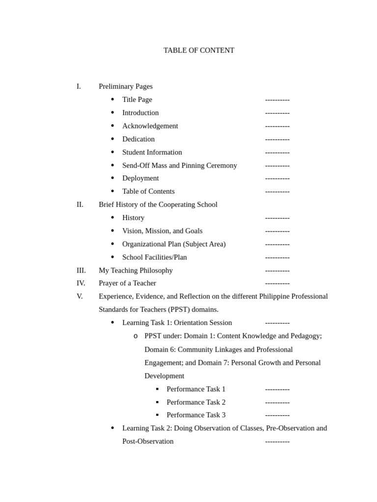 Table-of-Content | PDF | Learning | Pedagogy