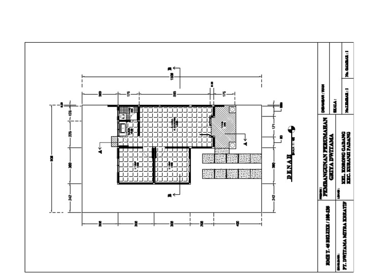 Denah Rumah Type 45 | PDF