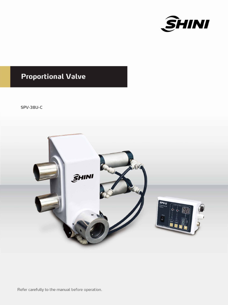 Proportional Valves - SPV U | PDF