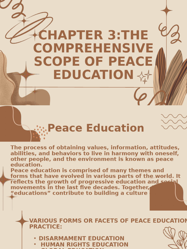 Peace Study Peace Education Pdf Peace Interfaith Dialogue