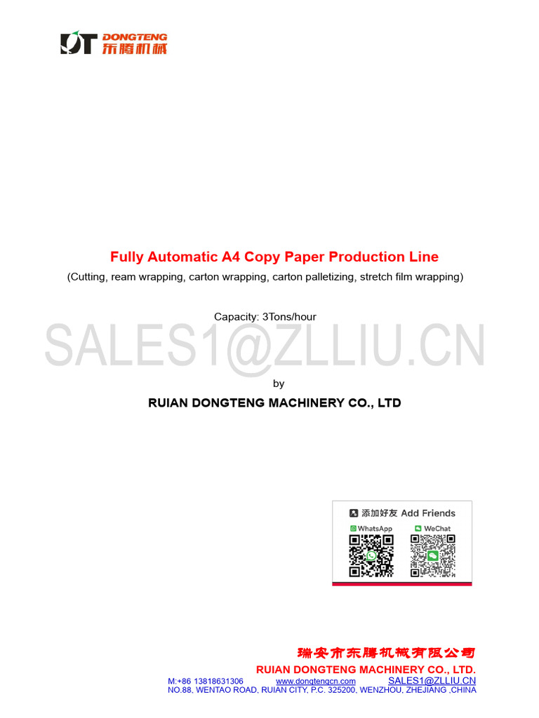 2024 Dtcp-A4-40 + Dtfp-8 Automatic Cut-size Sheeting Ream Wrapping and Box Packing, Palletizing ...