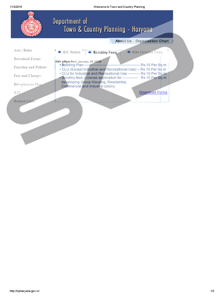 CLU Scrutiny Fees 1 | PDF