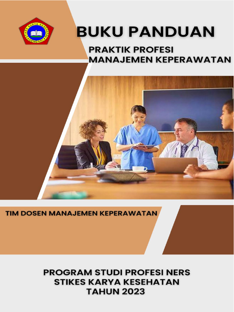 Buku Panduan Profesi Ners Kep Manajemen | PDF
