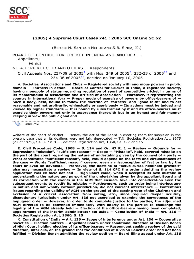 Supreme Court Judgment: EBC v. Modak | PDF | Governance | Government Related Organizations