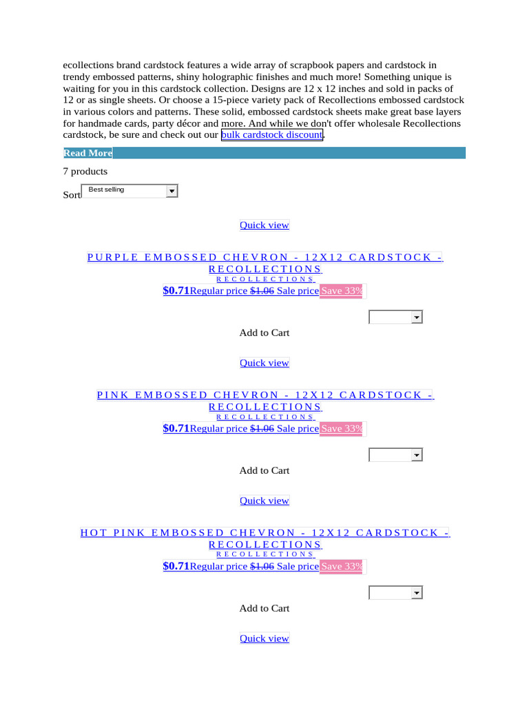 Ecollections Brand Cardstock Features A Wide Array of Scrapbook Papers ...