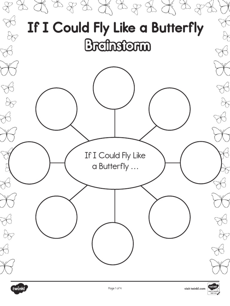 Butterfly Writing Prompt Activity | PDF