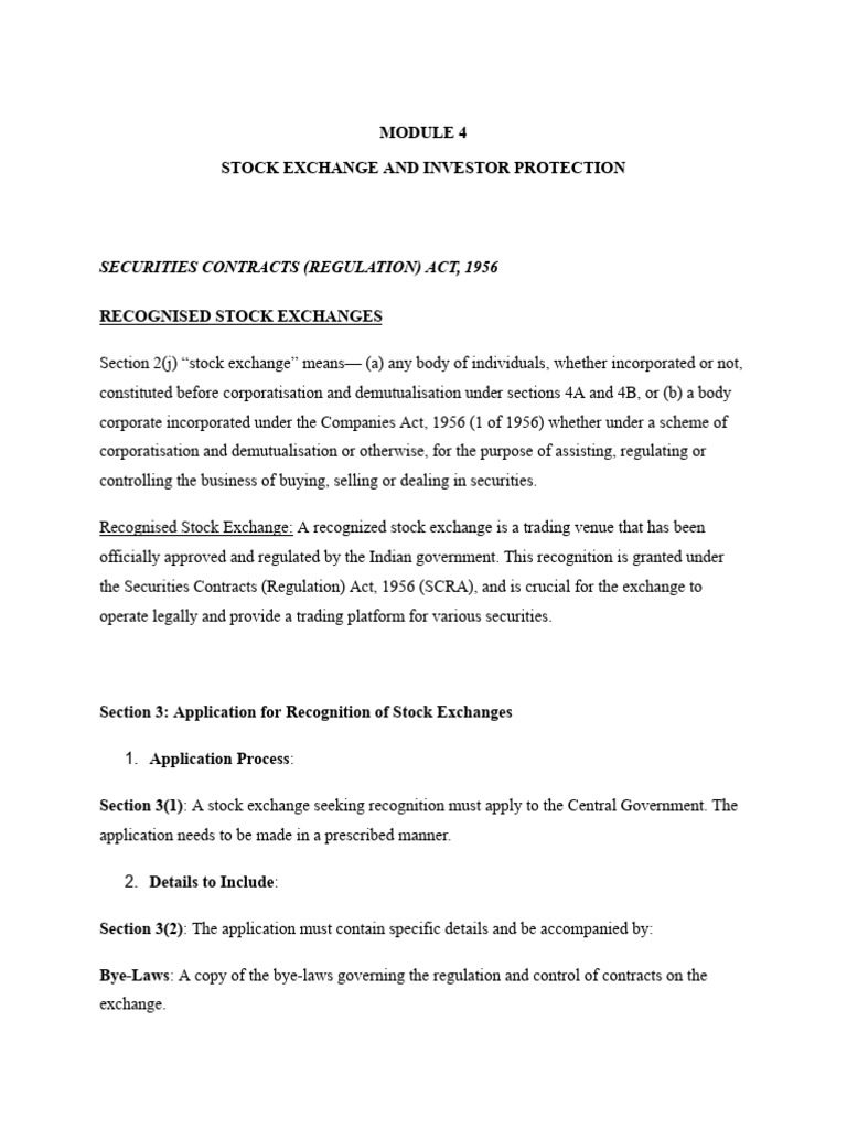 MODULE 4 - Investment and Securities | PDF | Futures Contract | Option (Finance)