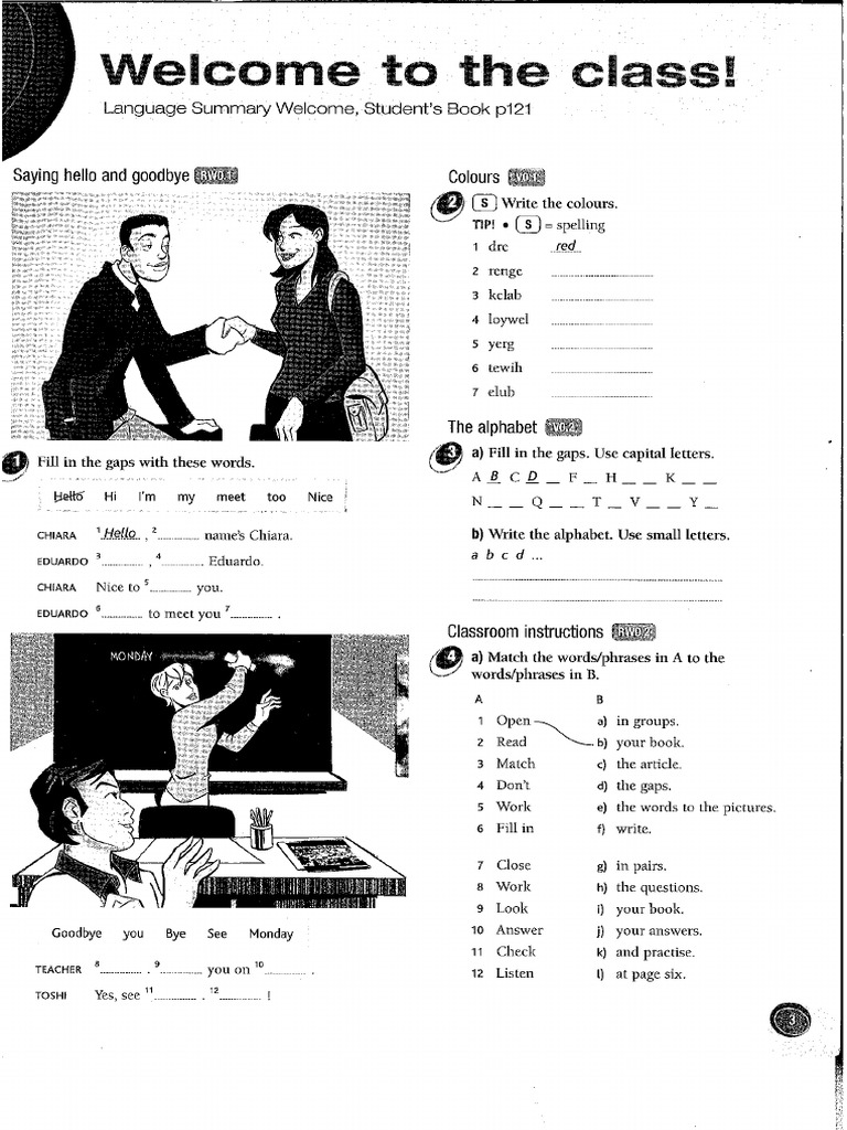 Classroom Language | PDF