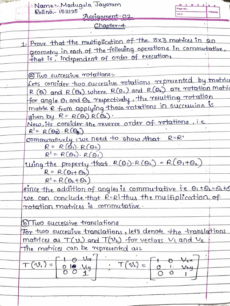 Jayaram Assignment 2 Graphics | PDF