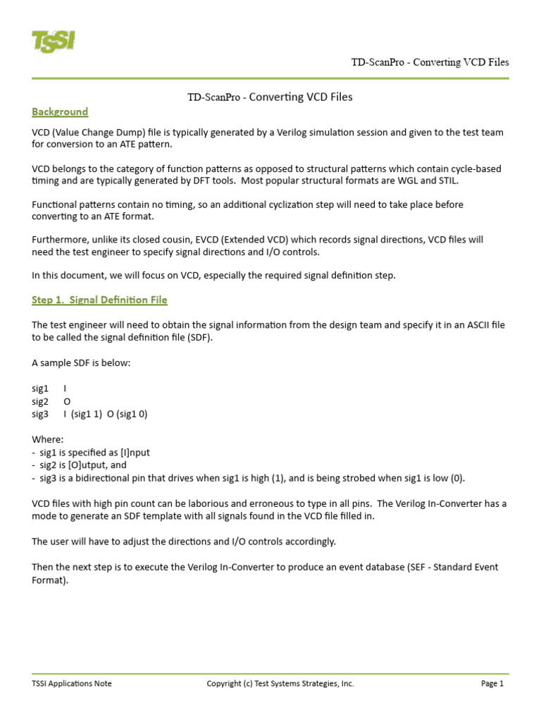 AppNote_TD-ScanPro-VCD-Conversion | PDF | Software | Computing