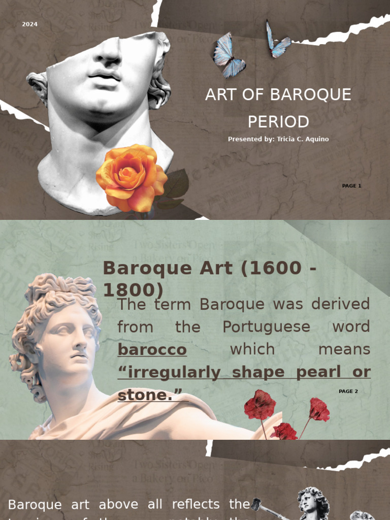 Q2 Lesson 2 Baroque Art | PDF | Baroque | Rembrandt