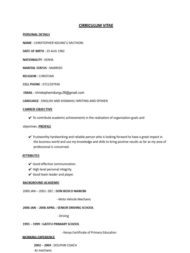 NDUNGU DOCUMENTS (1) - Merged | PDF
