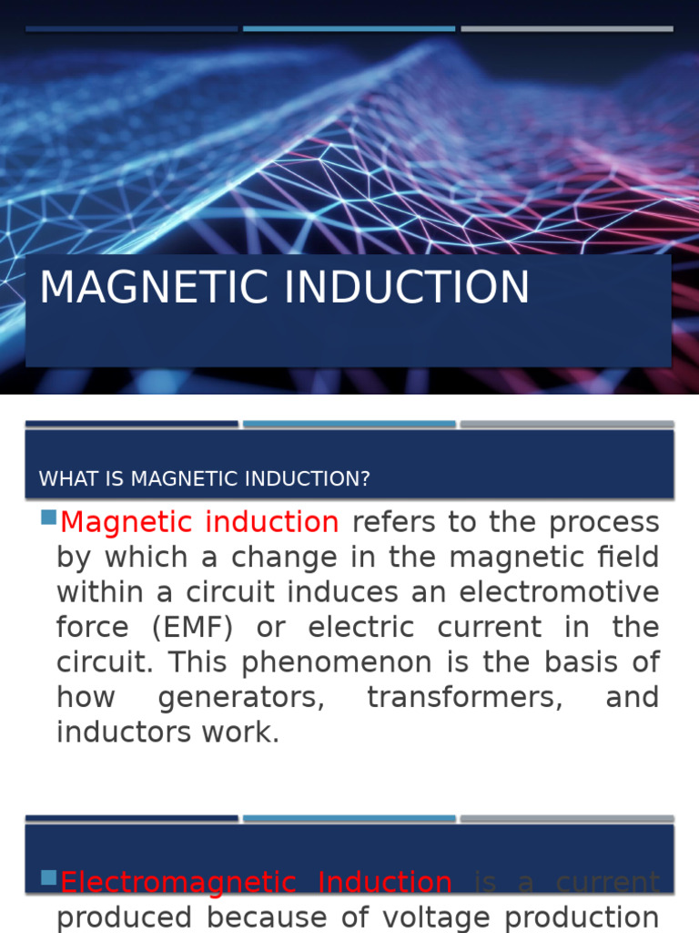 General Physics 2 Magnetic Induction | PDF | Electromagnetic Induction ...