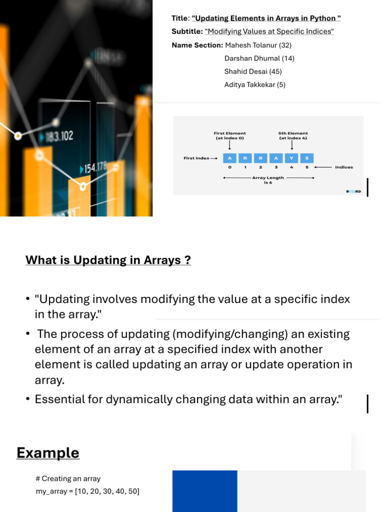 Arrays in python (Update) | PDF Arrays in python (Update) | PDF