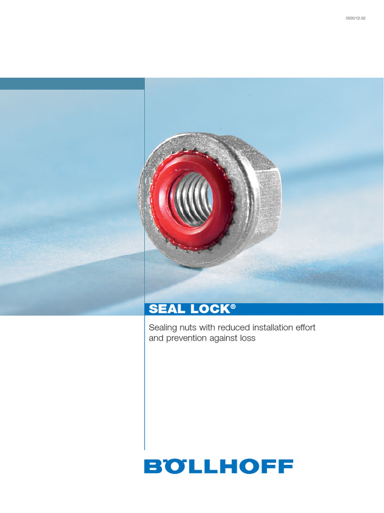 SEAL-LOCK-EN-0500 | PDF | Screw | Nut (Hardware)