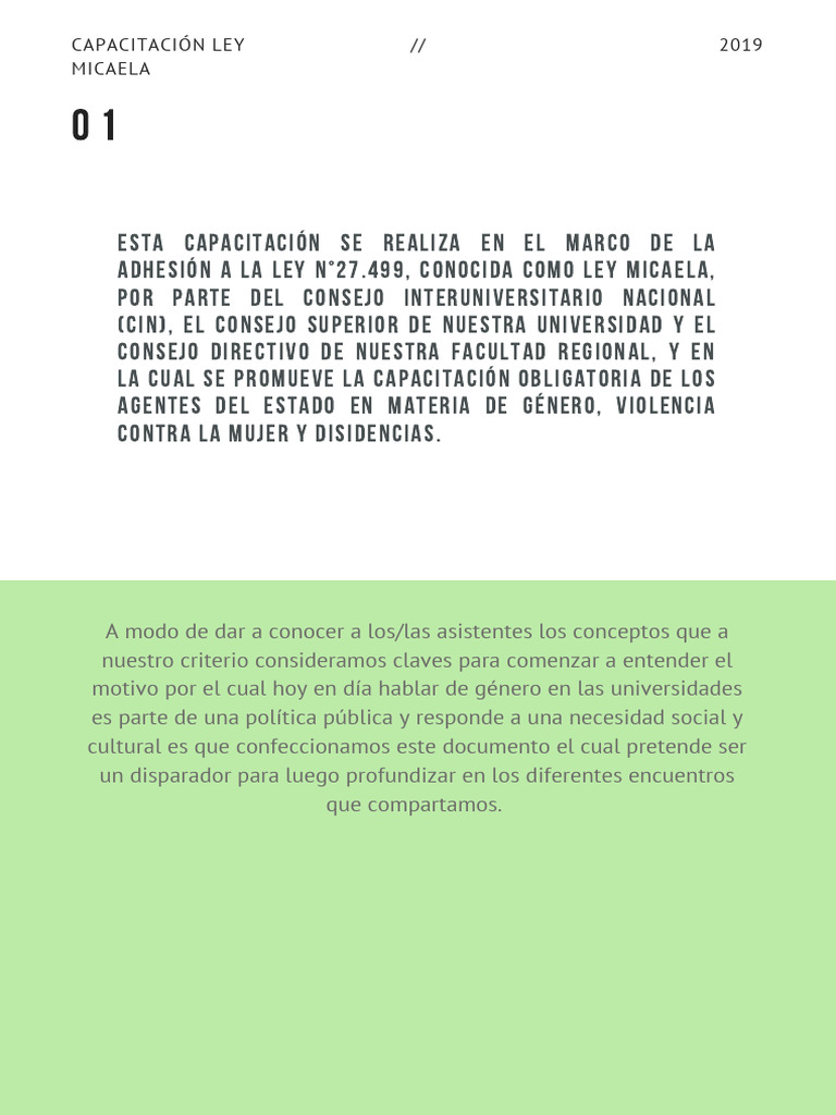 Conceptos-Ley-Micaela | PDF | La sexualidad humana | Identidad de género