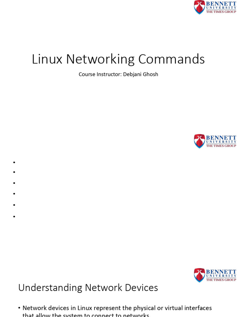 9.) Lecture-5 - Netfjxjjxjdjrworking Commands | PDF | Computer Network | Ip Address