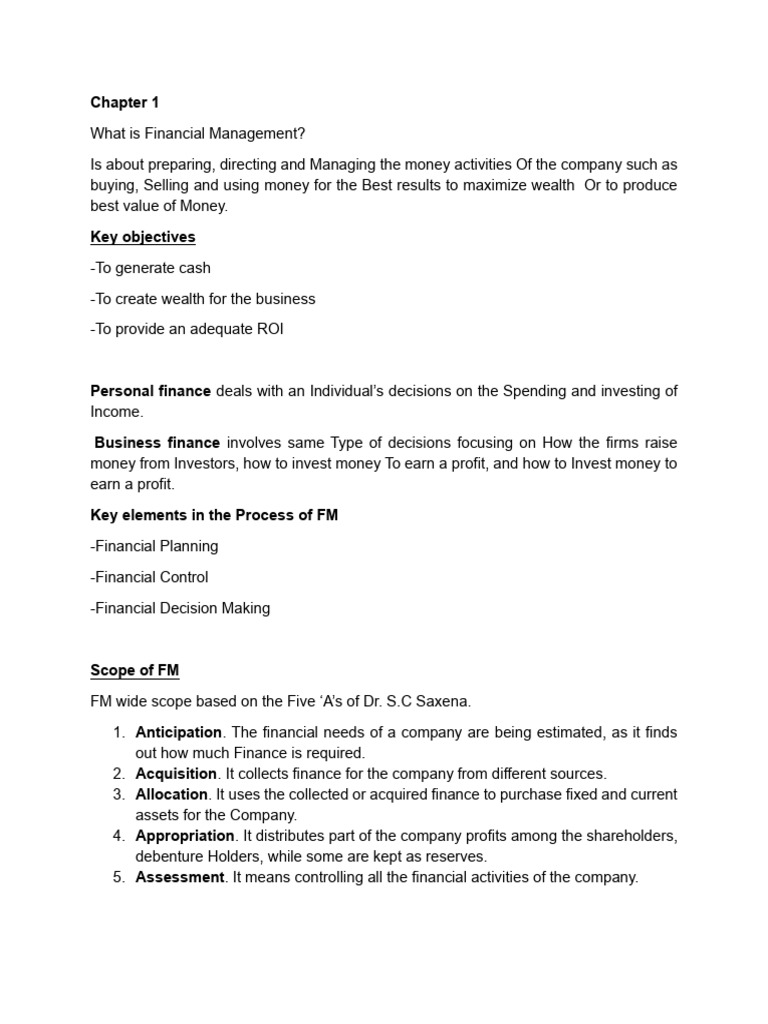 Understanding Financial Management Basics | PDF | Balance Sheet | Debt