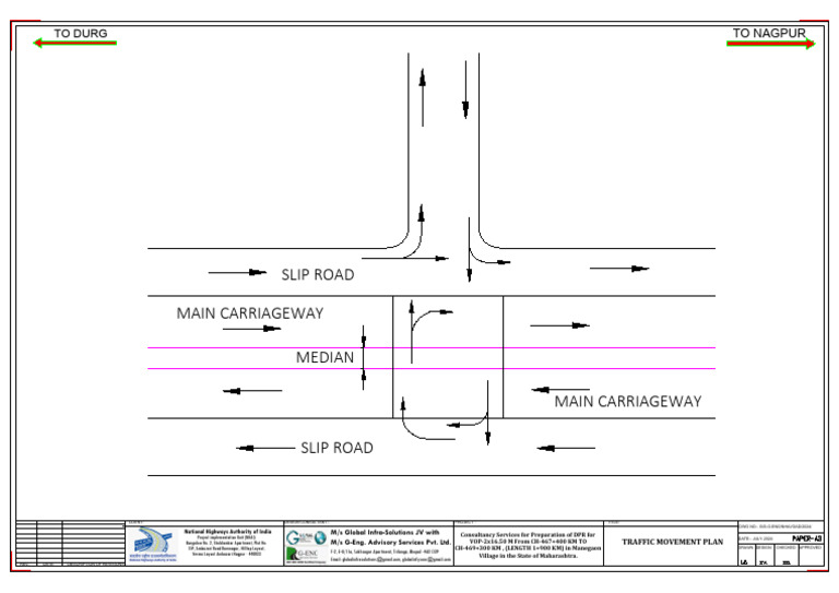 Traffic Movement Plan-1 | PDF | Land Transport | Transport Infrastructure