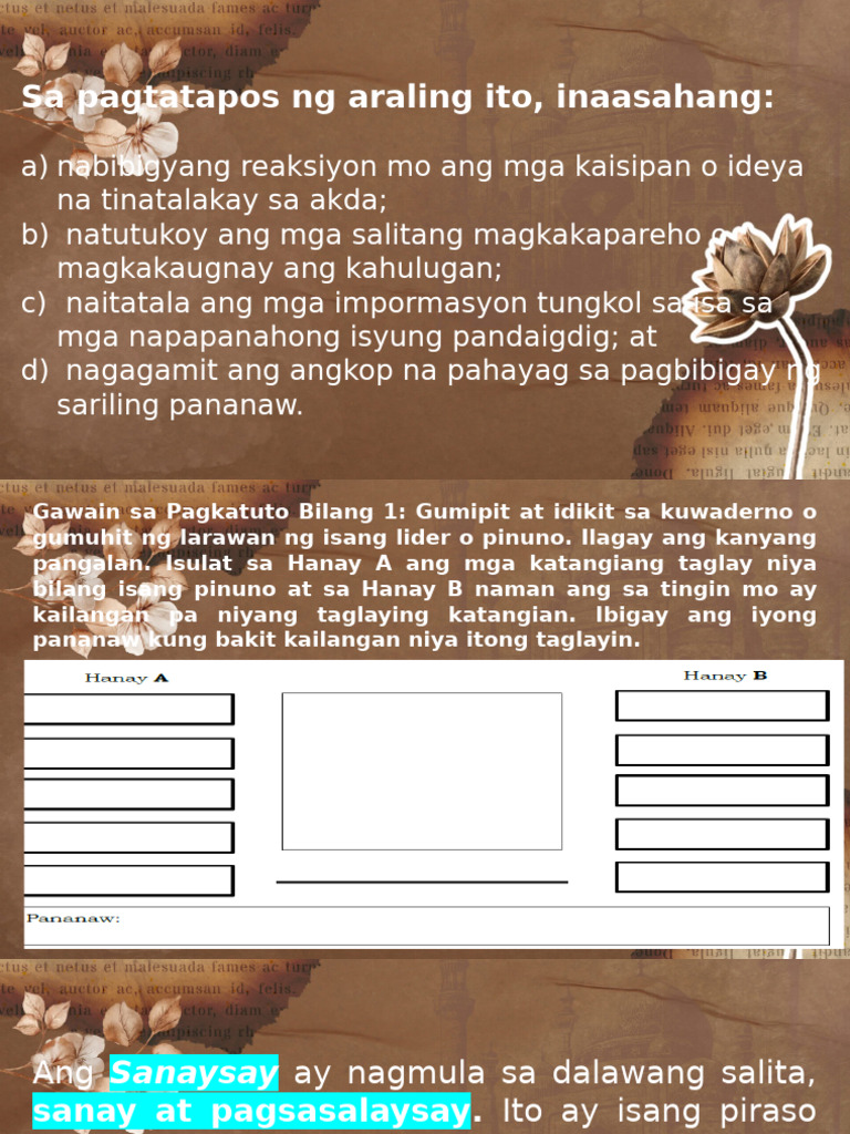 Sanaysay Ang Prinsipe | PDF