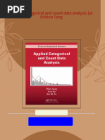 An Introduction To Categorical Data Analysis (3rd Edition) PDF | PDF | Logistic Regression ...