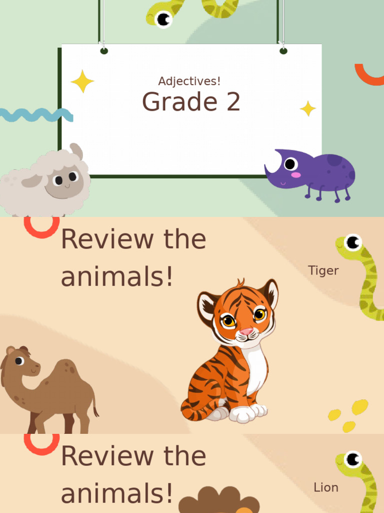 G2 Intro Adjectives | PDF