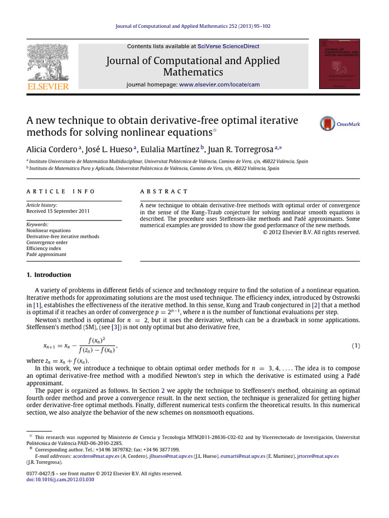 A New Technique To Obtain Derivative Free Optimal Iterative Methods For