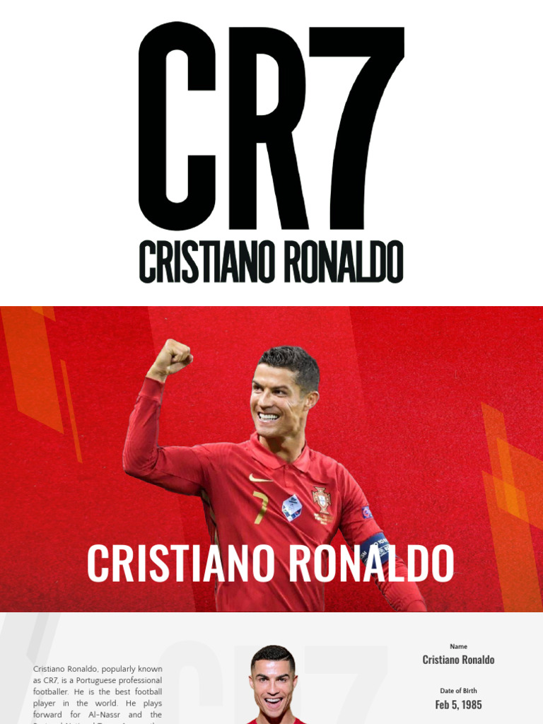 Cristiano Ronaldo: Career Highlights | PDF | Association Football | Sports