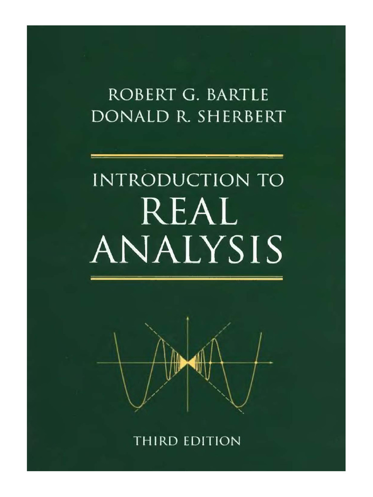 Real Analysis by Bartle | PDF
