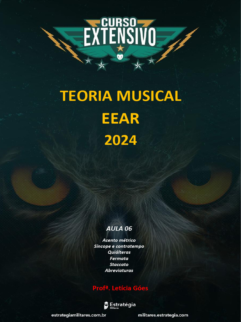 Teoria Musical: Acento e Ritmo | PDF | Notação musical | Notação