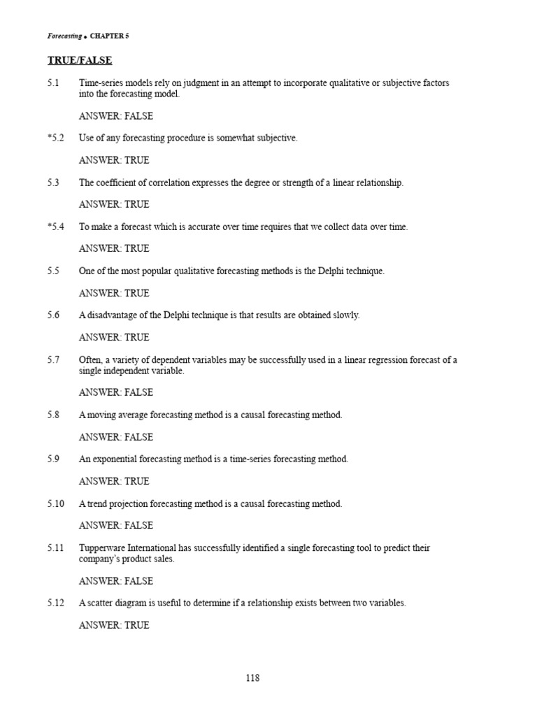 Forecasting | PDF | Forecasting | Regression Analysis