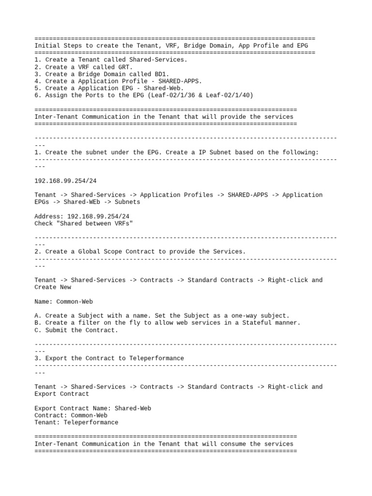 Inter TenantCommunications | PDF | Computer Science | Internet Standards