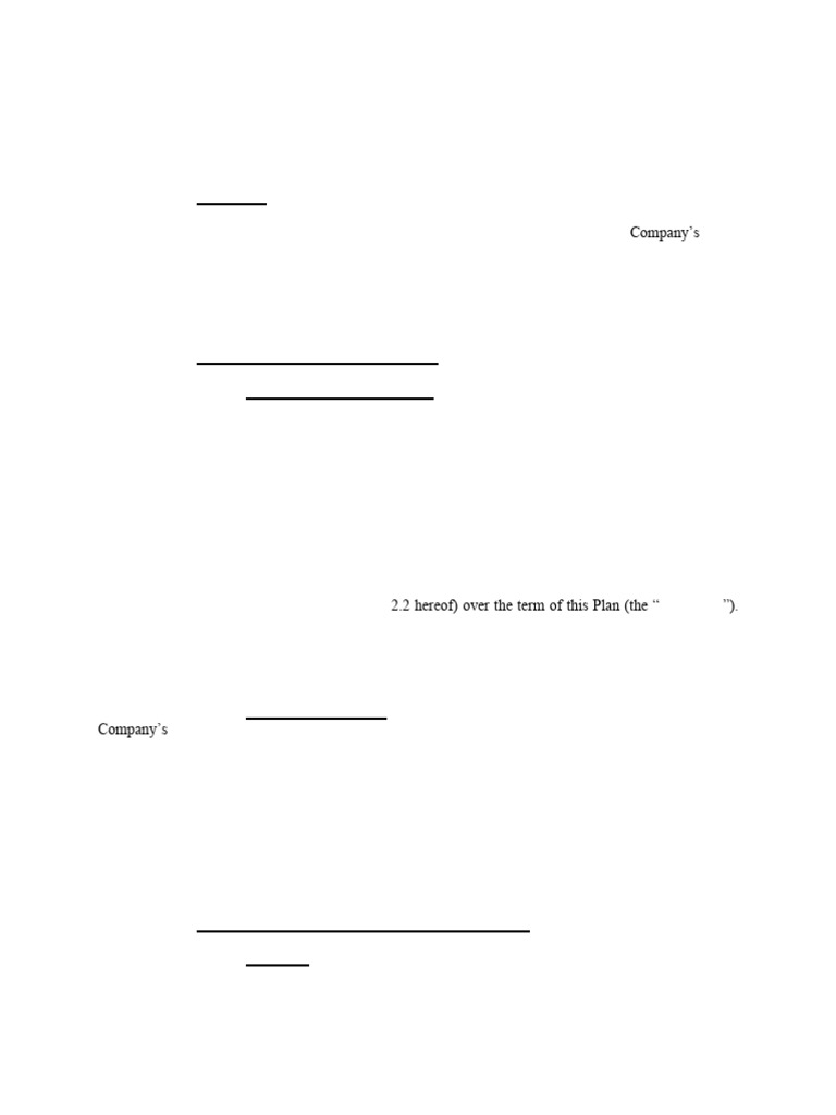 Aiquire equity incentive plan revised (1) | PDF | Mergers And ...