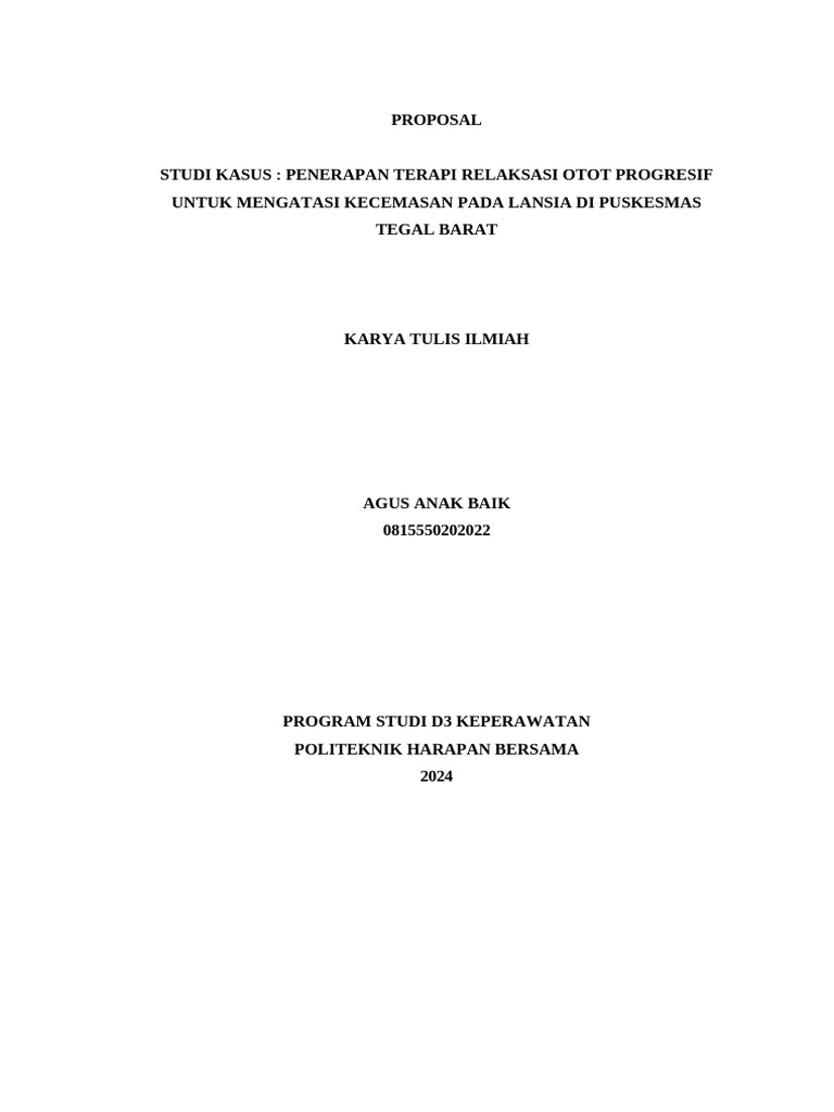 Contoh Proposal | PDF