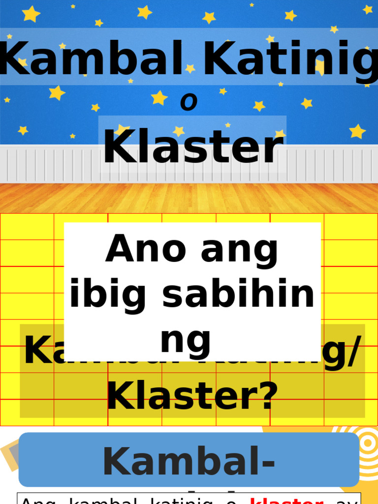 List of Klaster | PDF