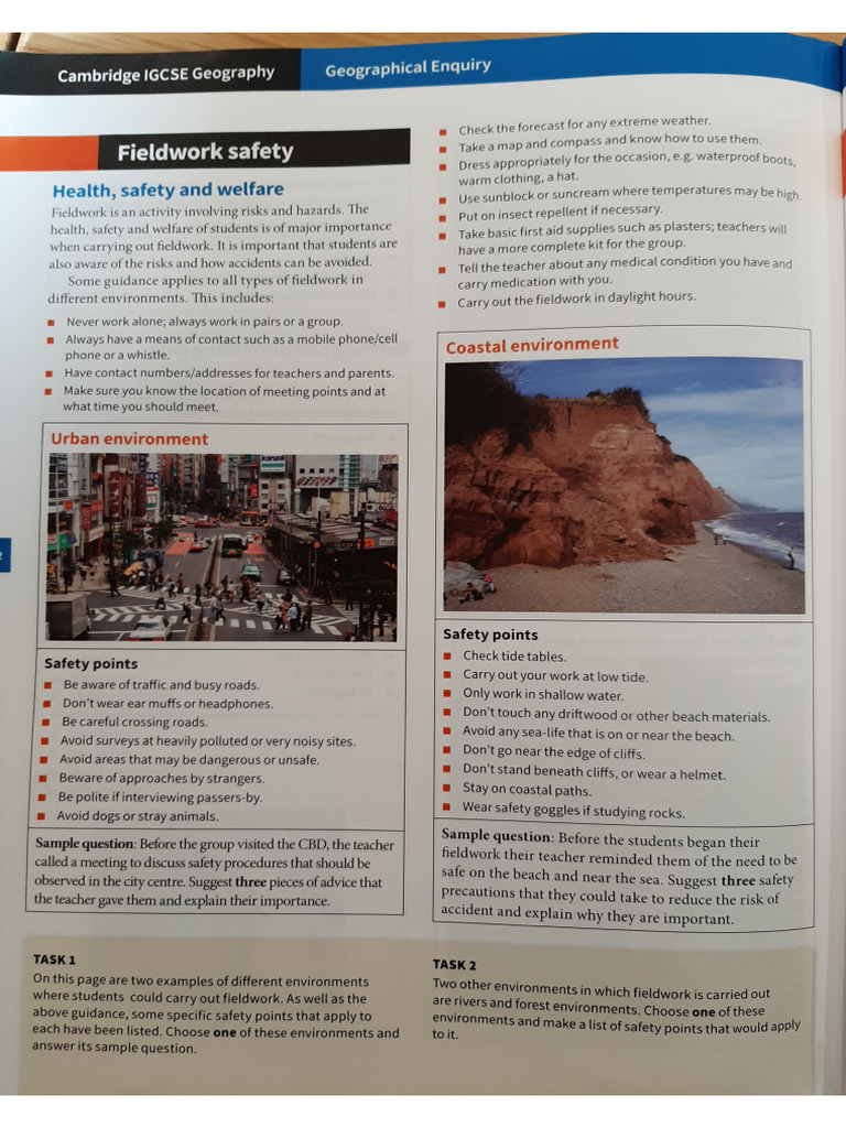 1 Fieldwork Safety | PDF