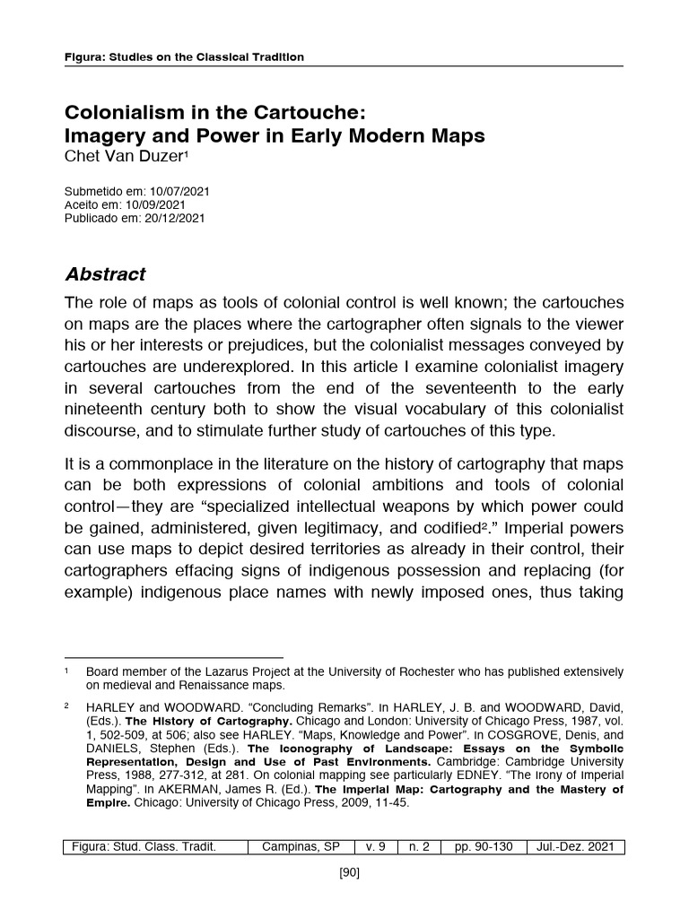 Colonial Imagery in Early Modern Maps | PDF | Cartography | Colonialism