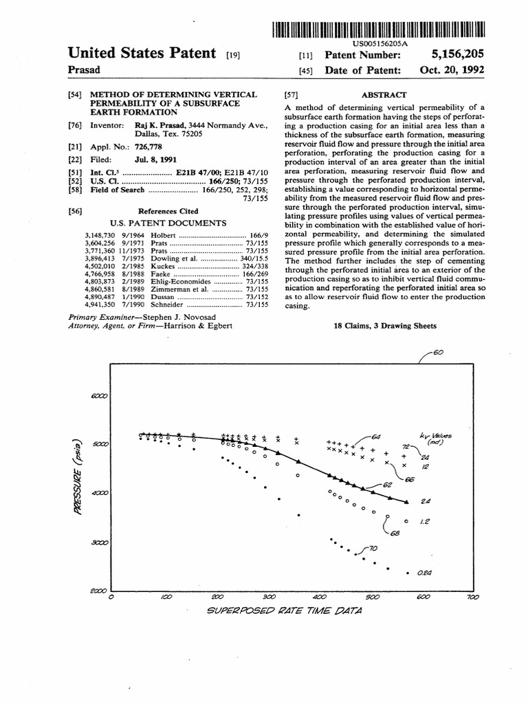 US5156205 | PDF | Chemical Engineering | Continuum Mechanics