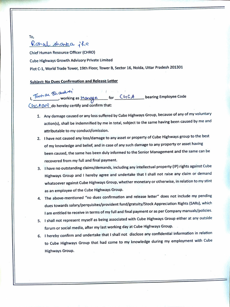 NDC Letter | PDF | Economies | Business