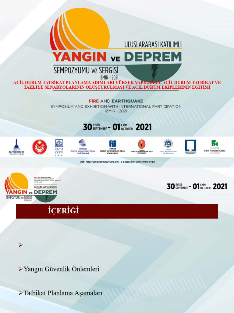 Yangin Sempozyumu | PDF