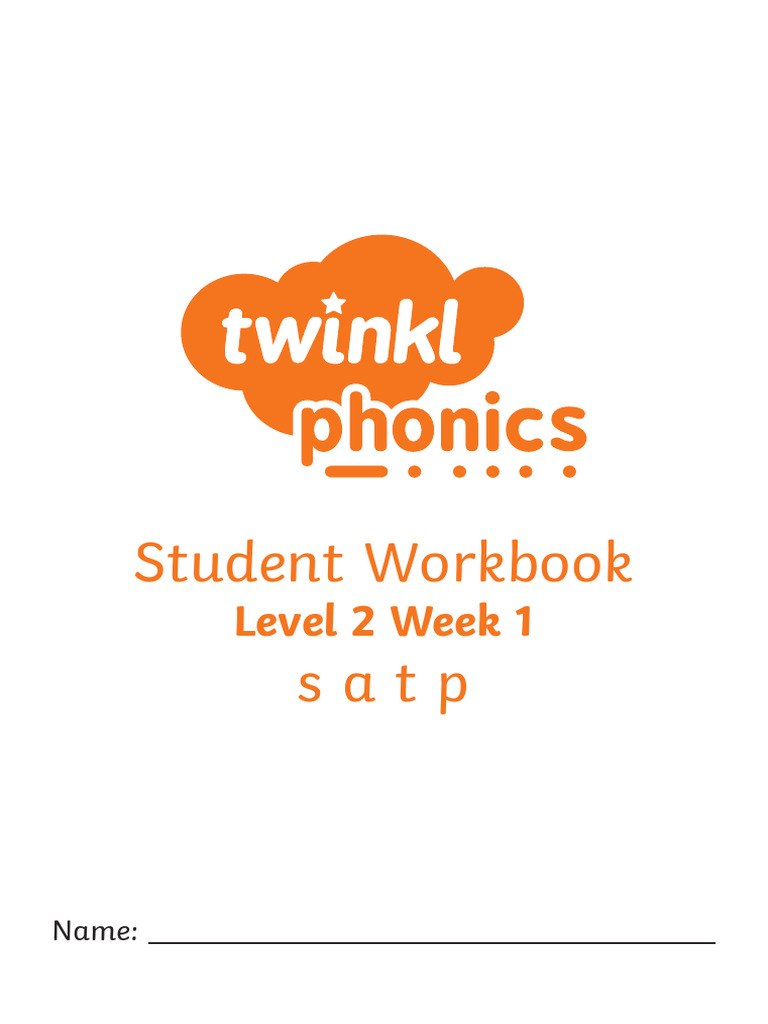Level 2 Week 1 Student Workbook | PDF