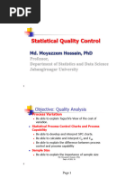 Control Chart Constants and Formulae | PDF | Statistical Analysis ...