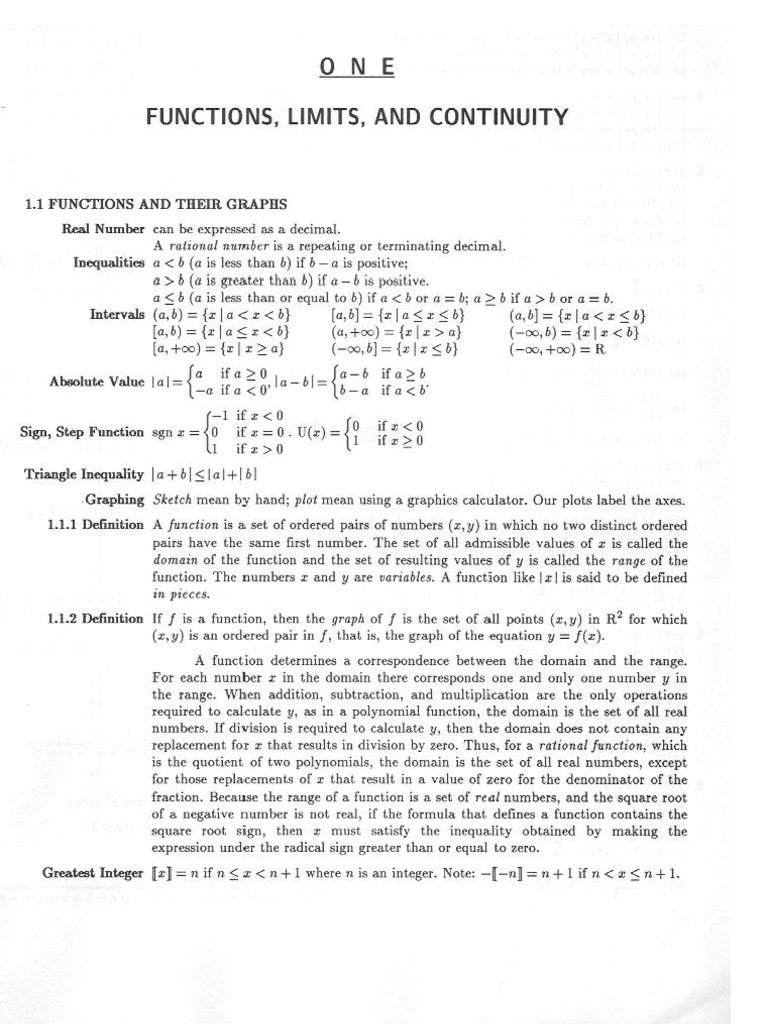 The Calculus 7 - TC7 (Solutions Manual) | PDF