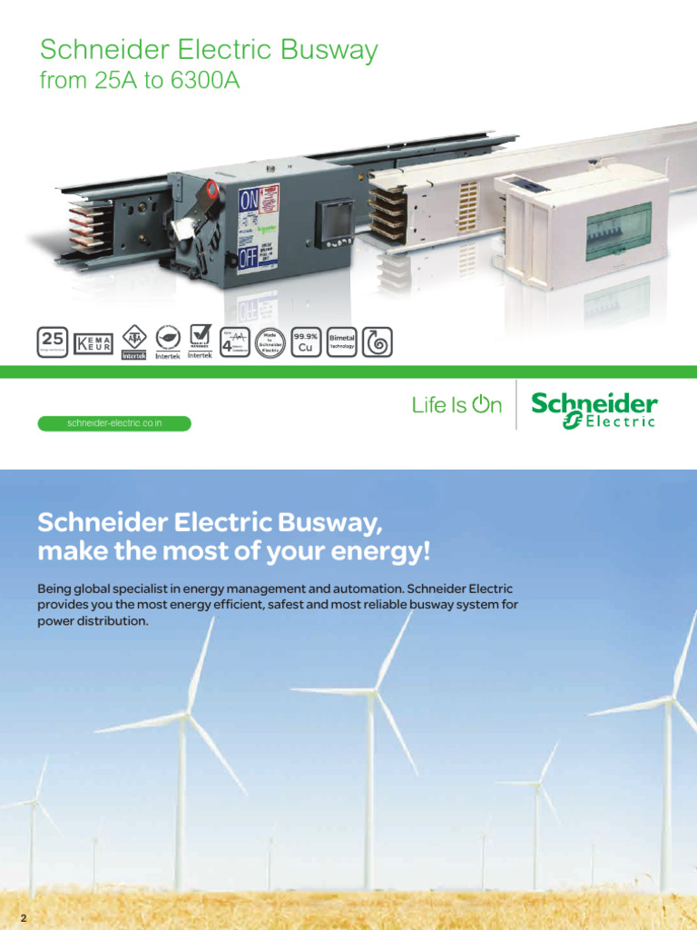 Busway Mini Catalog 2017 | PDF | Insulator (Electricity ...