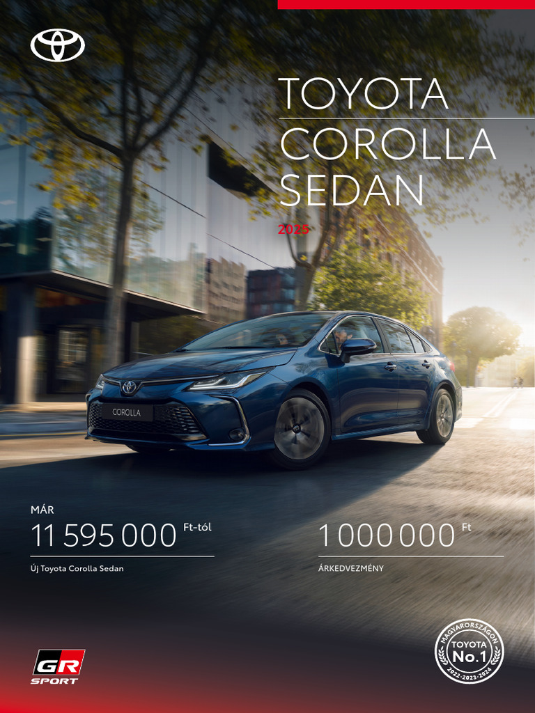 Arlista Corolla Sedan 2025 | PDF
