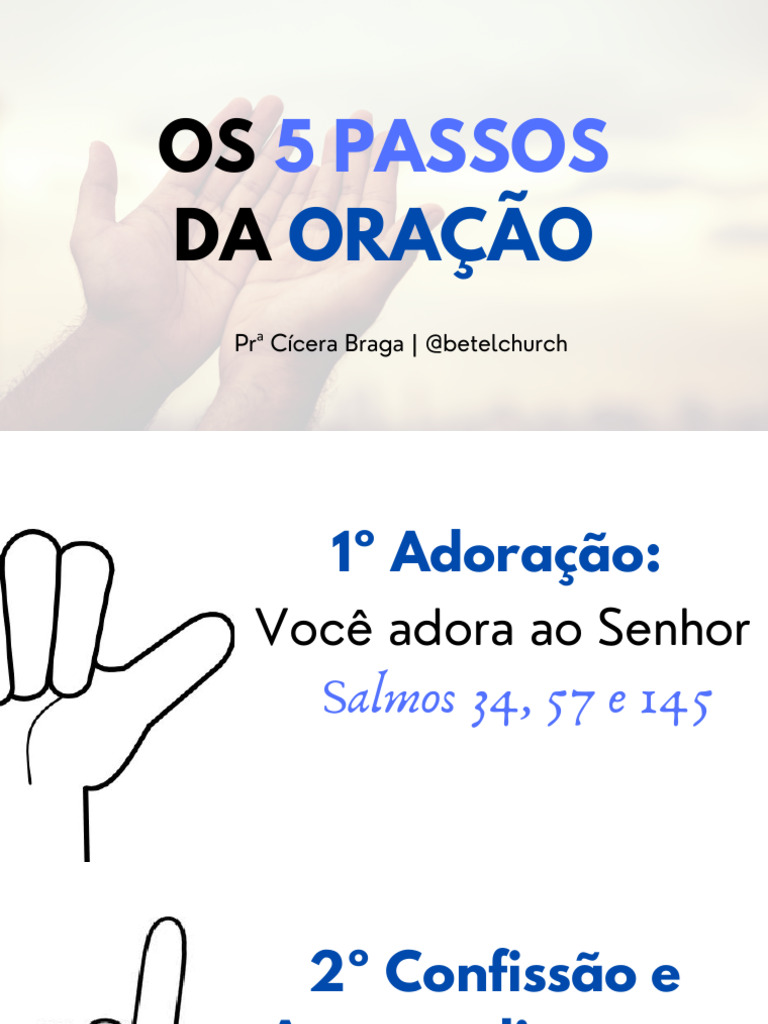 Como Orar - 20250202 - 174005 - 0000 | PDF