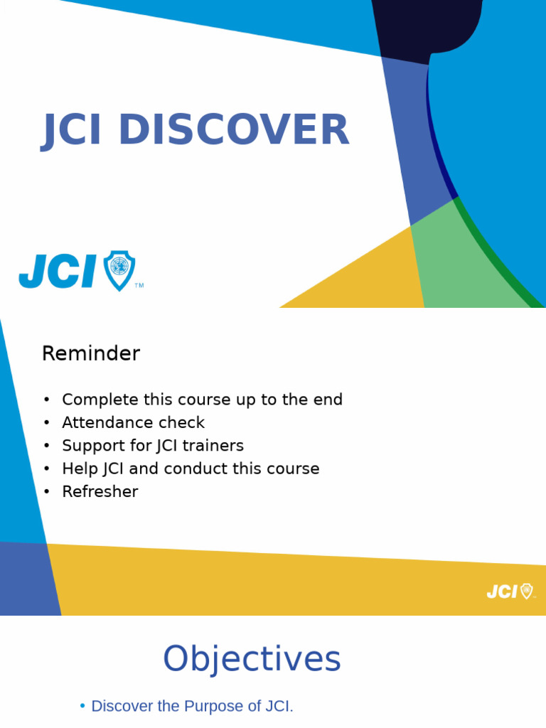 Jci Discover 6.24 Revised | PDF | Entrepreneurship | Leadership