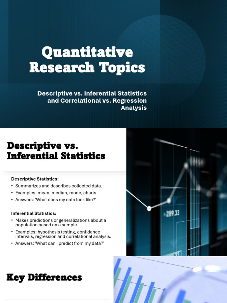 FINAL Topics Descriptive Inferential Statistics | PDF | Statistics ...