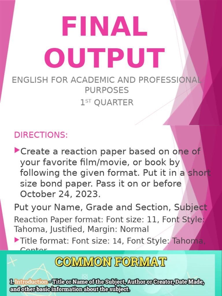 Final Output For Eapp | PDF
